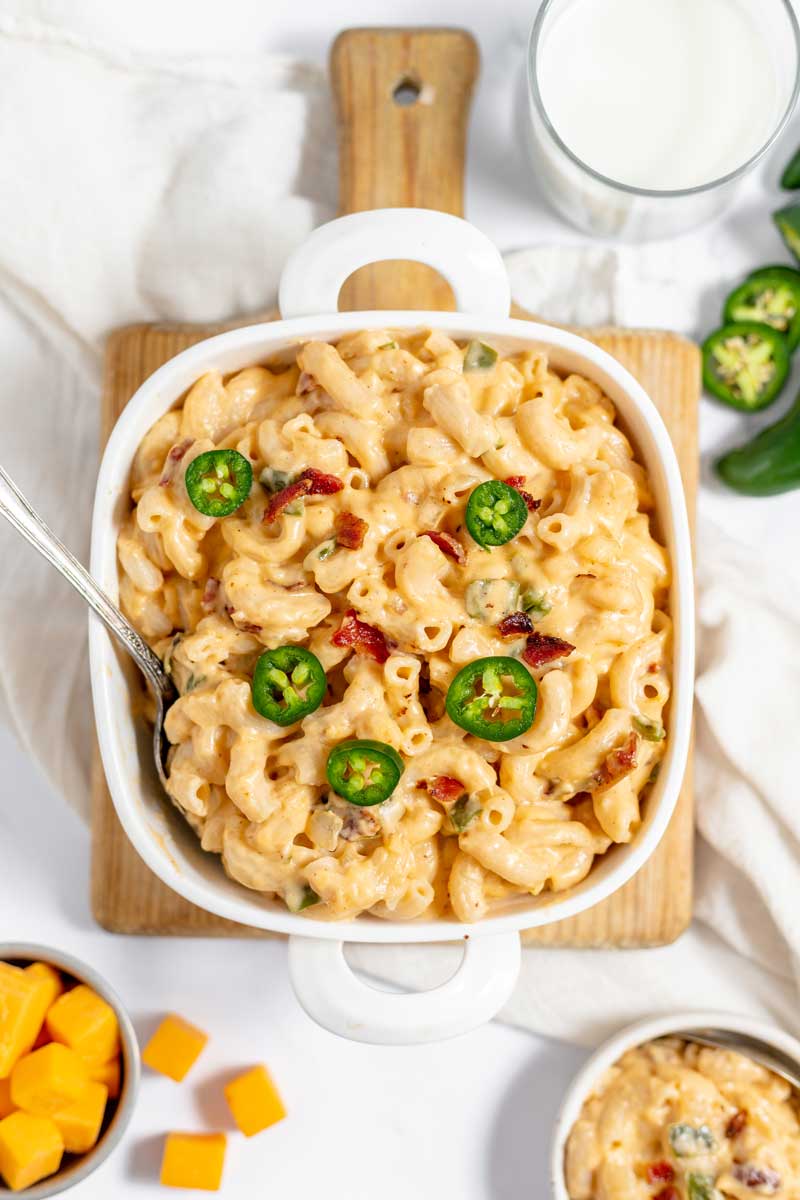 Jalapeño Popper Mac And Cheese (With Bacon) - Pepper Geek