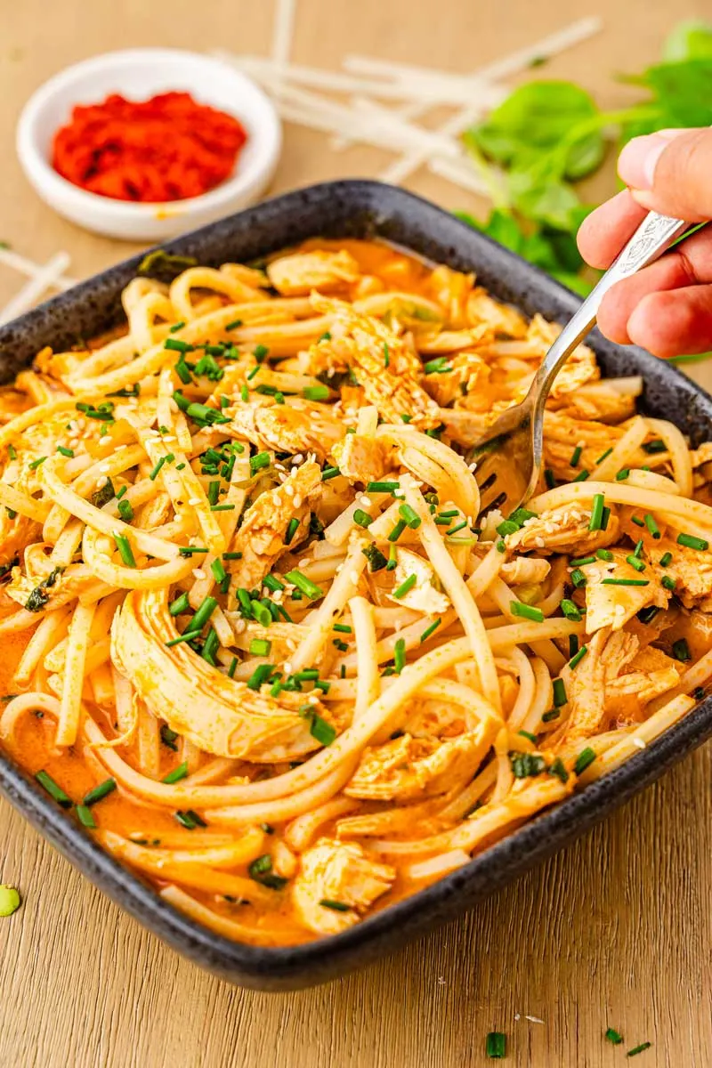 20-Minute Spicy Thai Chicken Soup - Pepper Geek