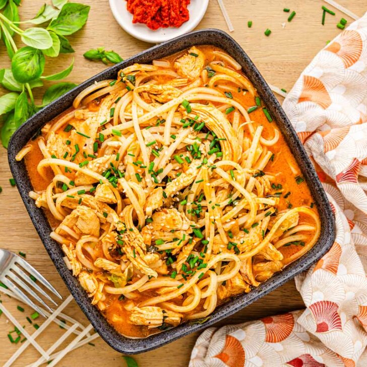 20-Minute Spicy Thai Chicken Soup - Pepper Geek