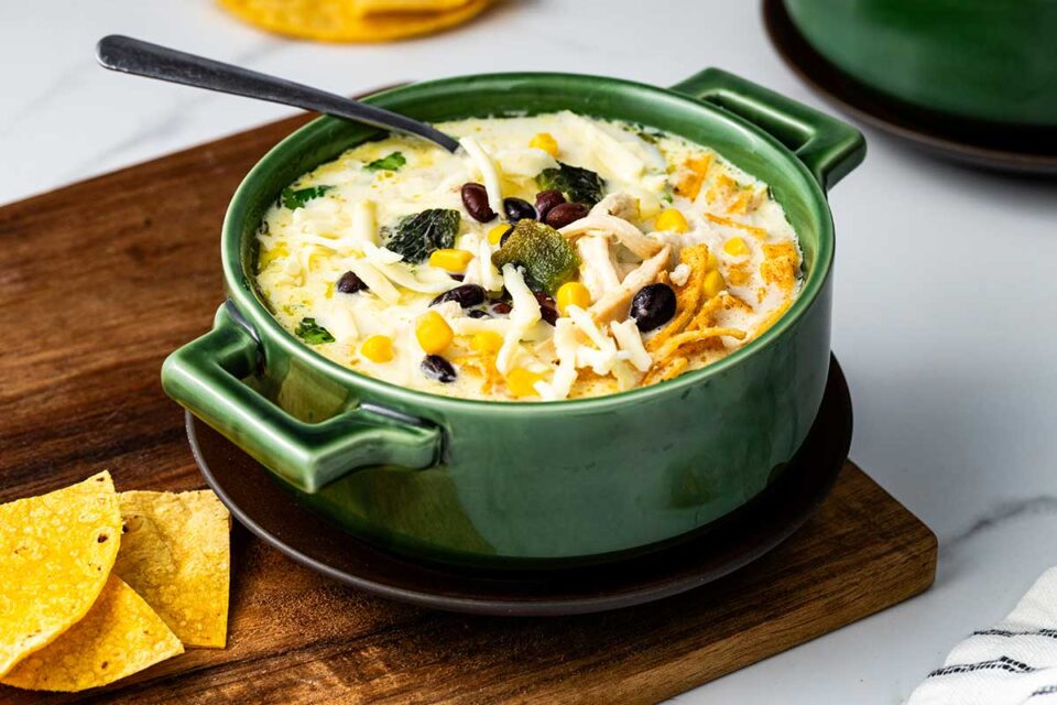 Creamy Chicken Poblano Soup (Easy Recipe) - Pepper Geek