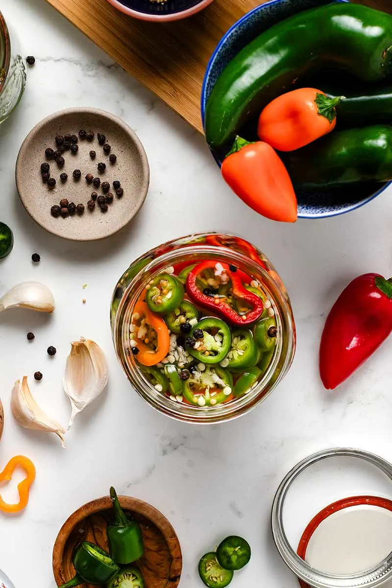 Quick Pickled Peppers Recipe - Pepper Geek